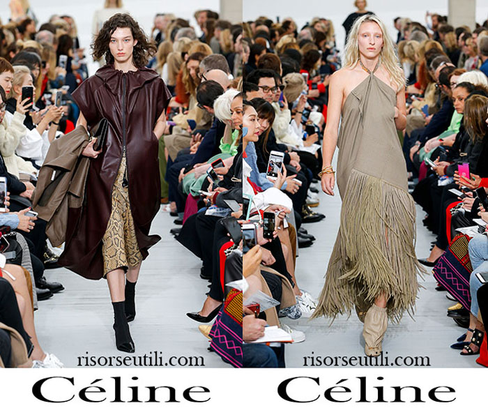 Clothing Céline spring summer 2018 new arrivals for women.