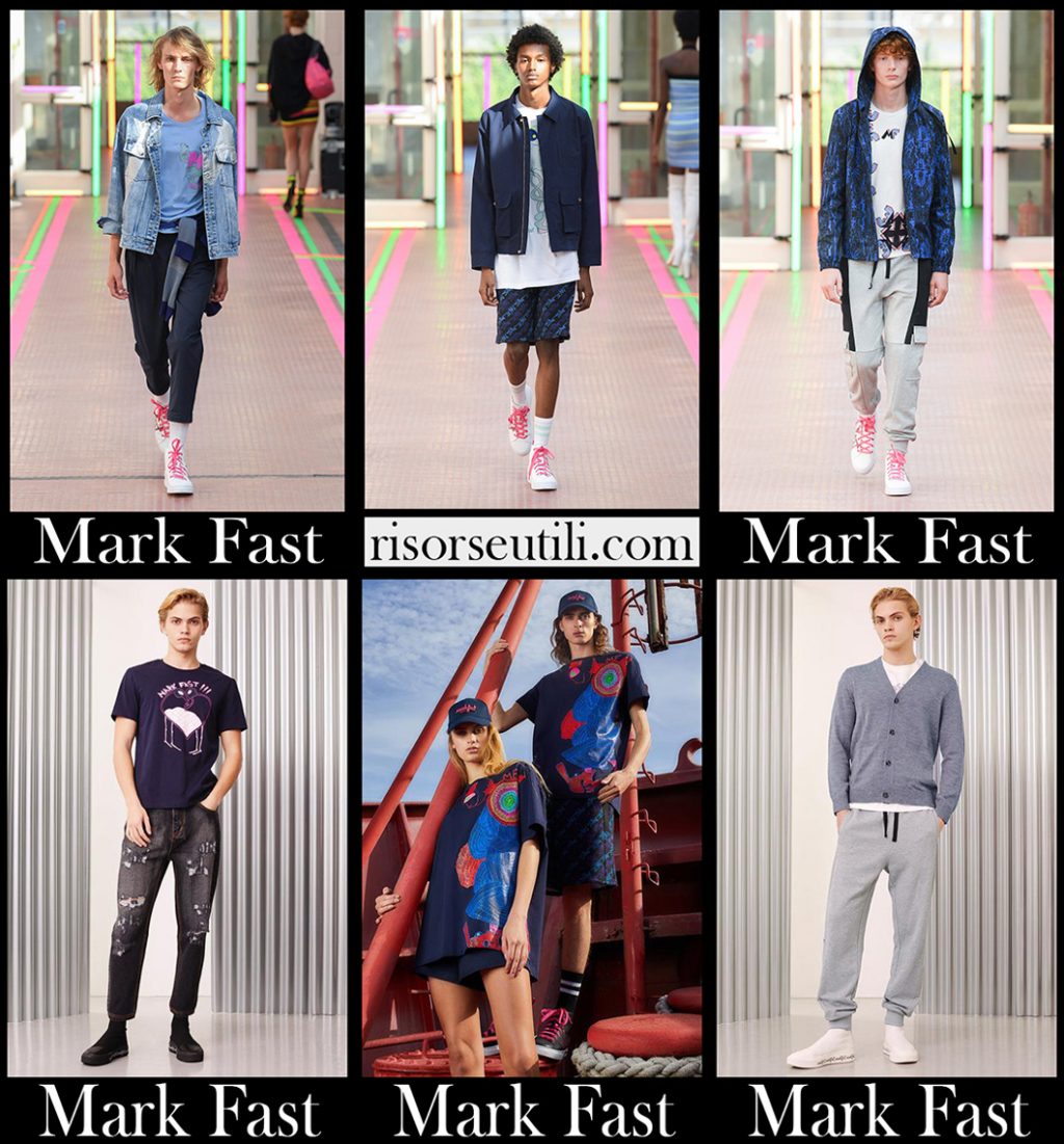 Mark Fast spring summer 2021 men's fashion collection