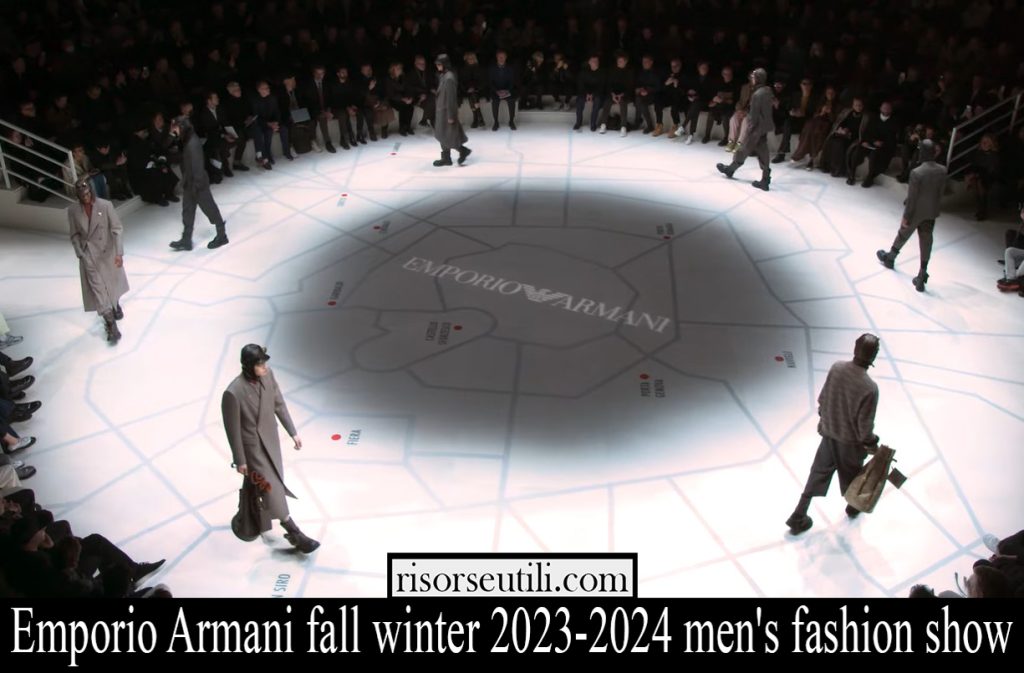 Emporio Armani fall winter 2023-2024 men's fashion show