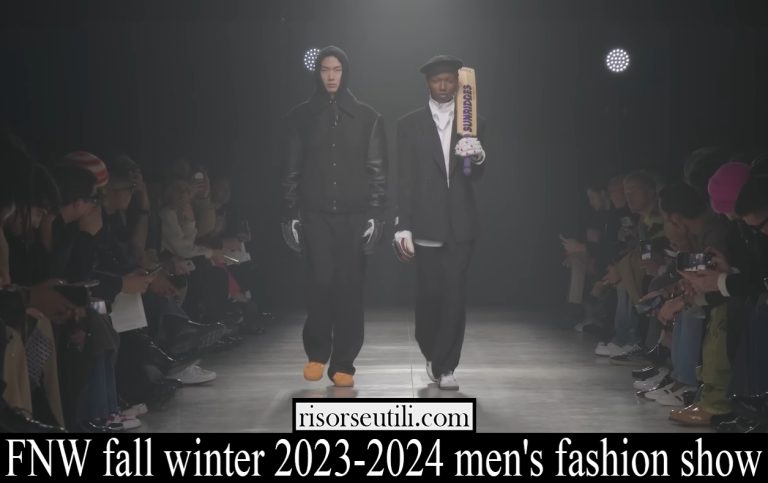 FNW fall winter 2023-2024 men's fashion show