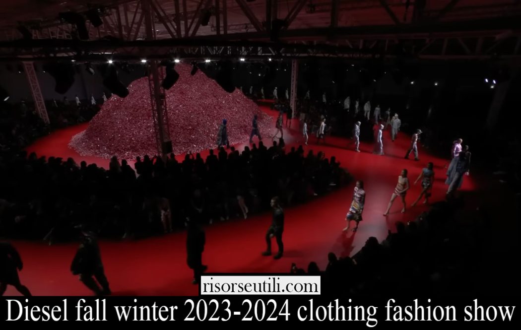 Diesel fall winter 2023-2024 clothing fashion show